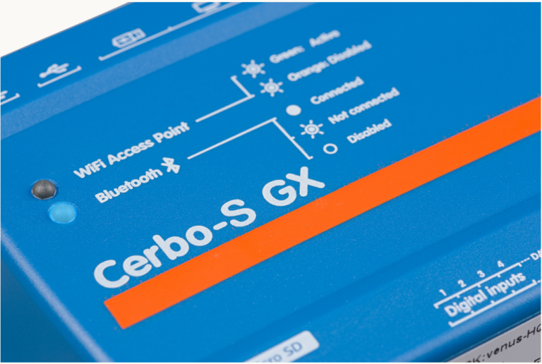 Victron Smart Shunt and Cerbo GX | GTIS Power and Communications Systems